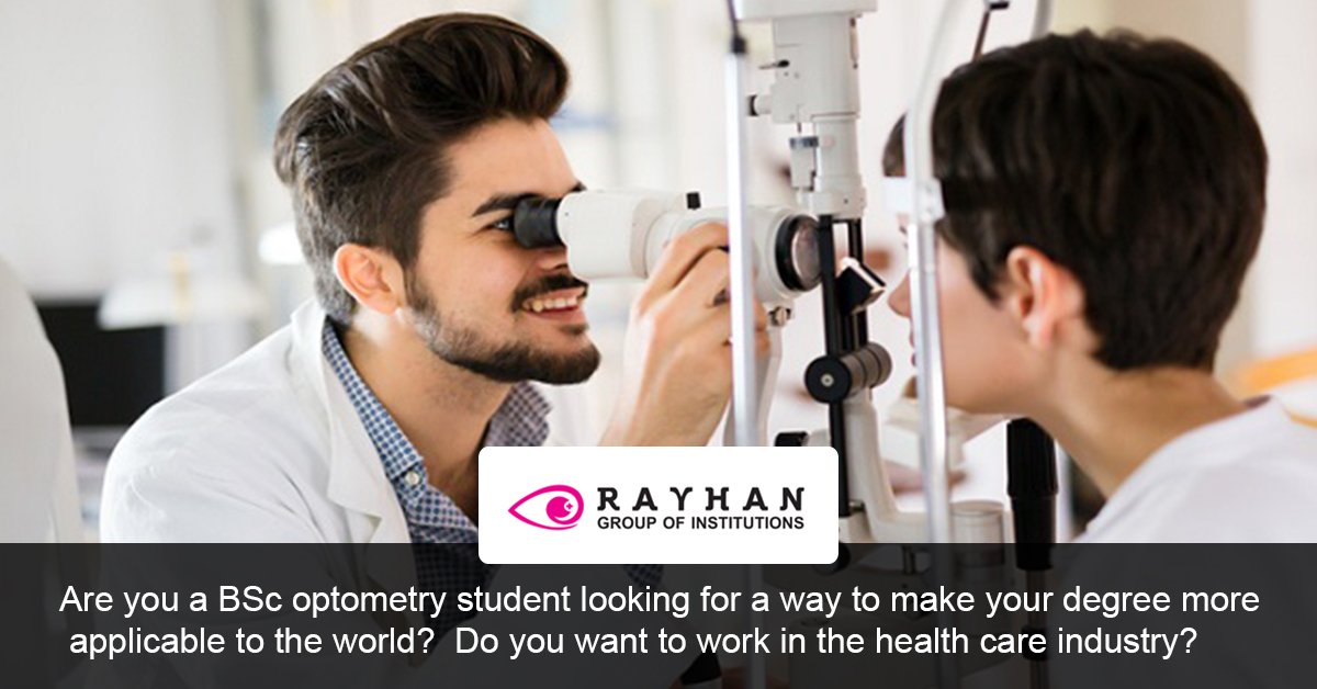Are you a BSc optometry student looking for a way to make your degree ...